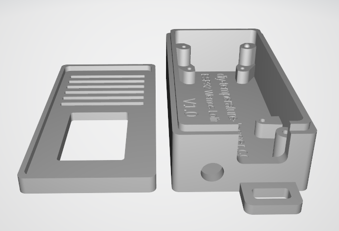 Case ESP32 Wemos Lolin Oled board - Temperature Logger and App Case ESP32 Wemos Lolin Oled board - Temperature Logger and App